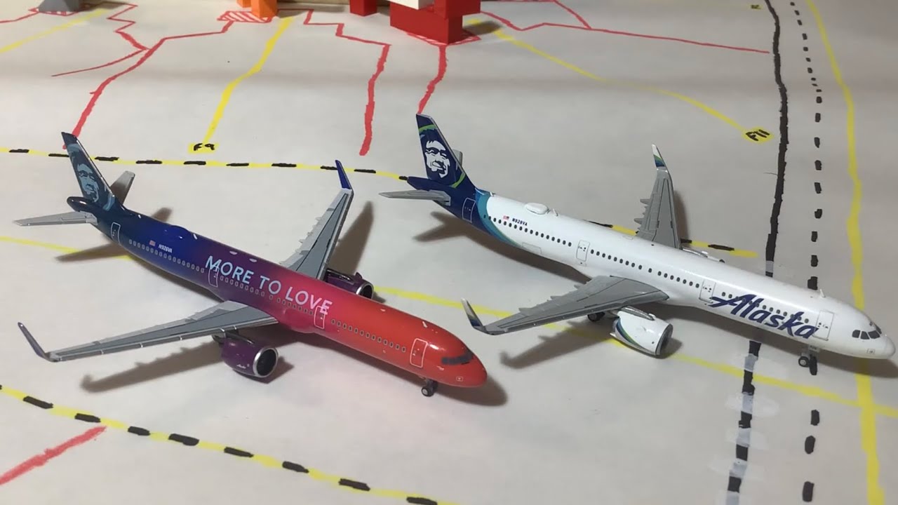 Goodbye to Alaska’s Airbuses- 1/400 Alaska A321 NEO Review - YouTube