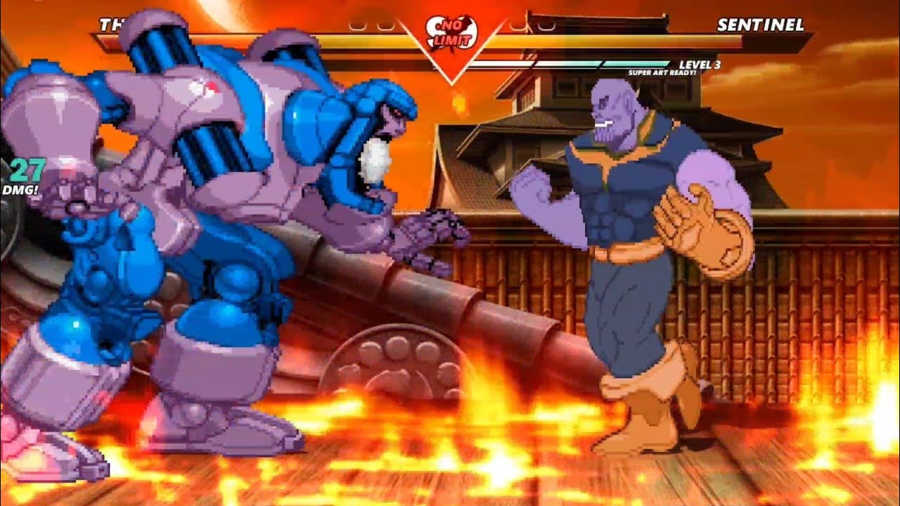 THANOS vs SENTINEL - The most insane fight - YouTube