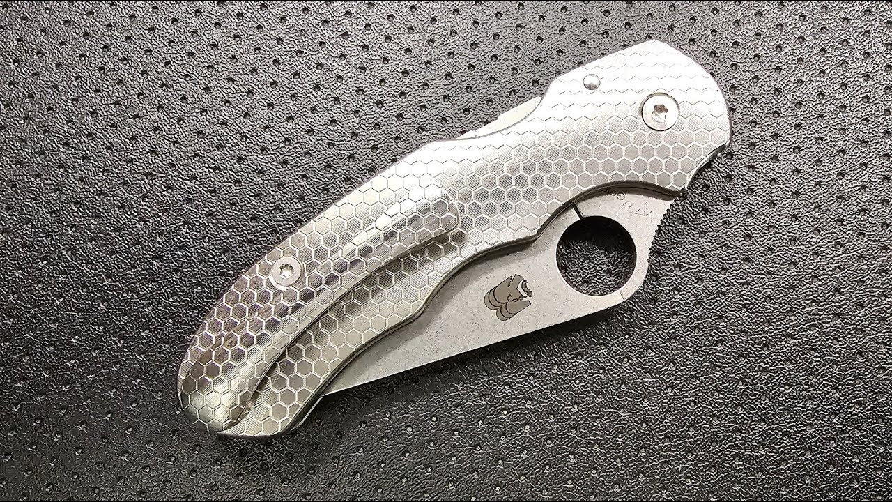 The RG Custom Metalworks Para 3 Scales (and a 15V Bladeswap): A Quick Shabazz Review - YouTube
