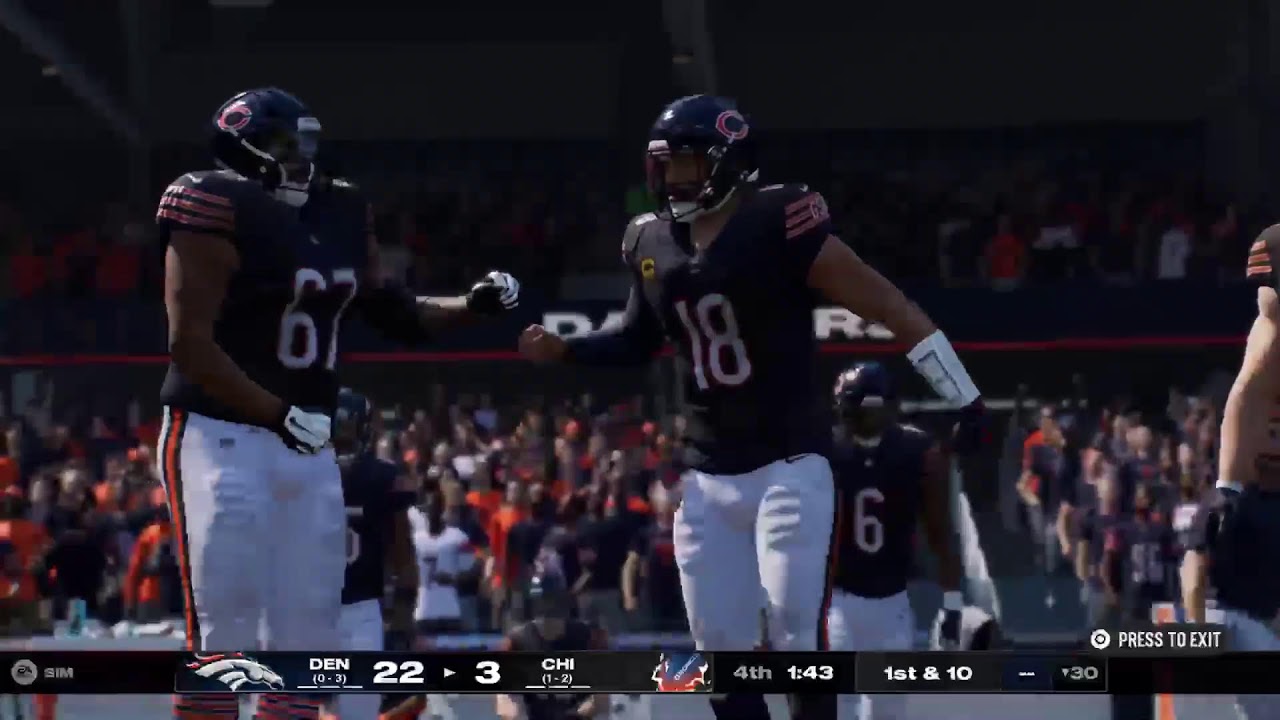 Week 4 DEN @ CHI - YouTube