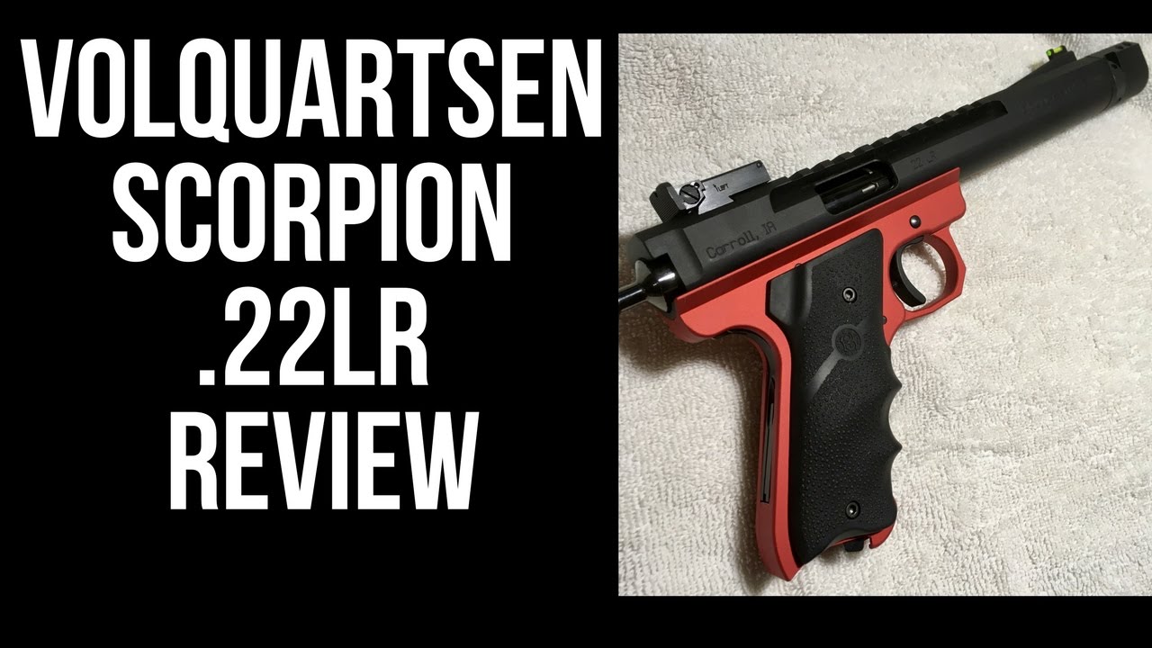 Volquartsen Scorpion review. Accurate .22lr pistol - YouTube