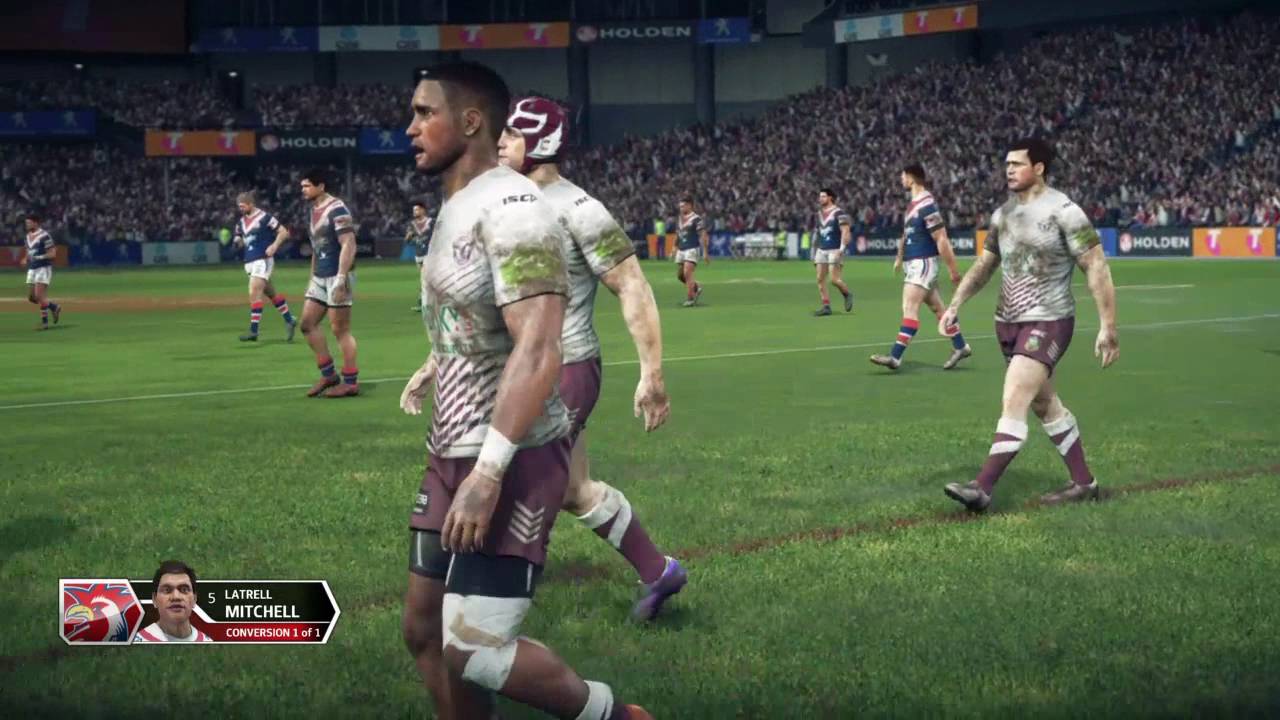 Rugby League Live 3 - Roosters Career S2 (Round 8) - YouTube