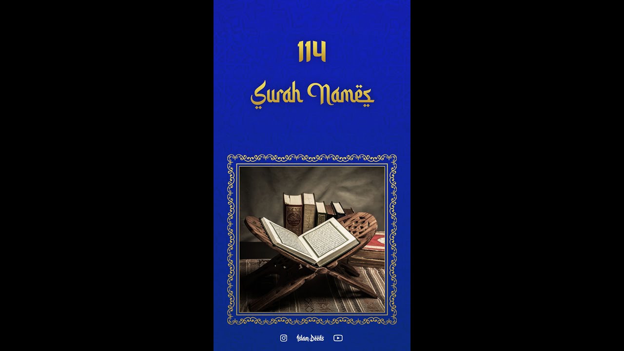 114 Surah Names With Meaning Islamic Education Islam Deeds YouTube 114-surah-names-with-meaning-islamic-education-islam-deeds-youtube