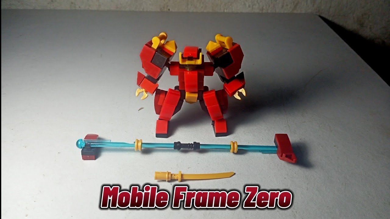 Lego Mini Mech // Nya Mech ( Samurai Mech ) // Lego Tutorial - YouTube
