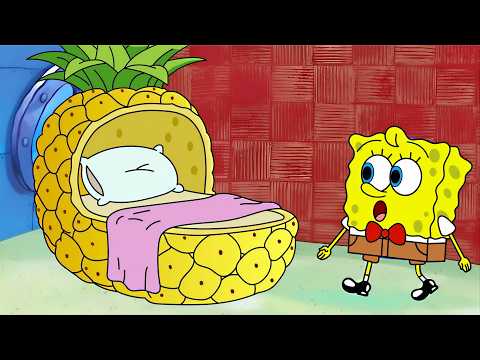 SpongeBob's NEW Pineapple Bed Funny Animation!
