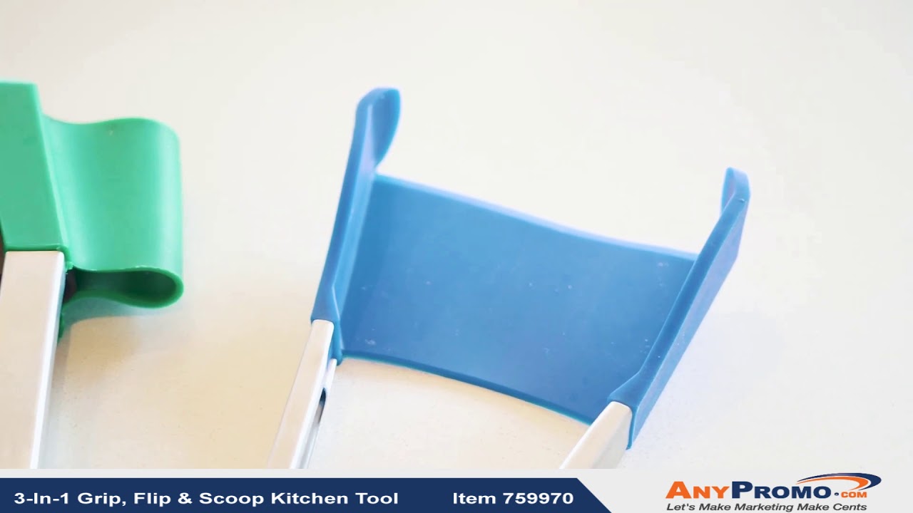 Promo Product Review: 3-In-1 Grip, Flip & Scoop Kitchen Tool| AnyPromo ...