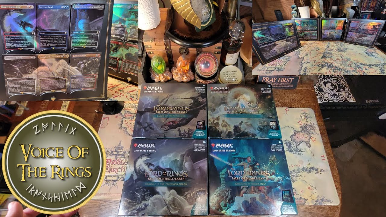 Magic the Gather Lord of the Rings Scene Boxes - Review & Unboxing | A ...