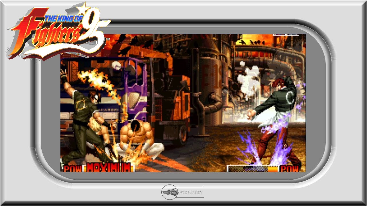 (ARC) KOF '95 - Hero Team - Attempt 1 - Part 1 - Lv 8 - Cannon Ending ...