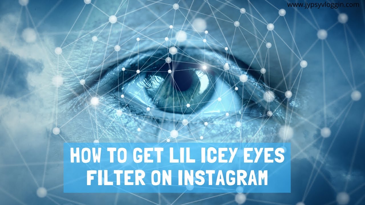 How to get Lil Icey Eyes filter on Instagram - YouTube