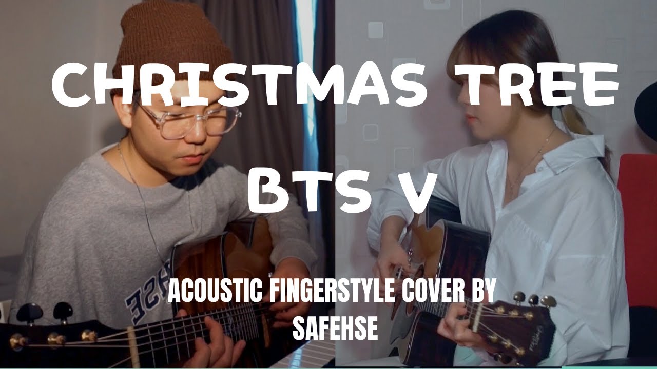 BTS V - Christmas Tree (Our Beloved Summer OST)l Acoustic Guitar Cover ...
