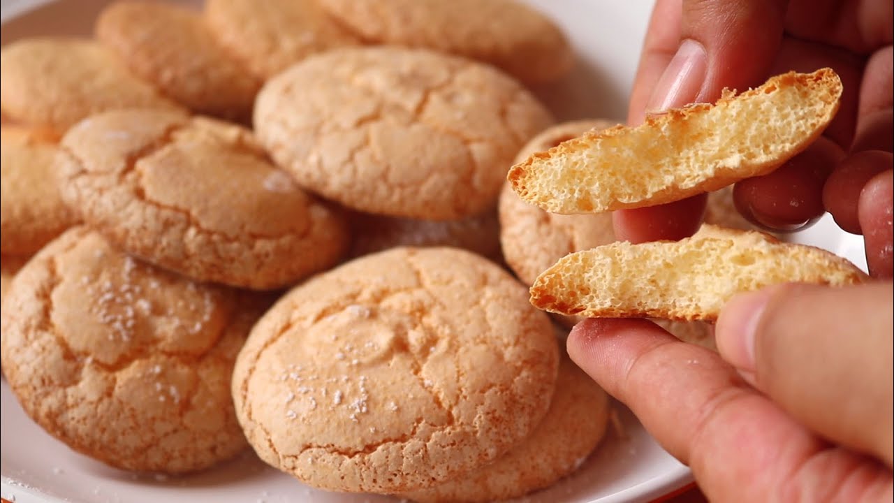 สปันจ์คุกกี้ สปันจ์บิตกิต sponge cookies l ครัวป้ามารายห์ - YouTube