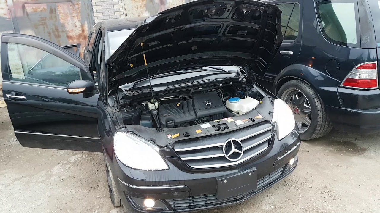 Mercedes-Benz B200 Turbo W245 В разборе - YouTube