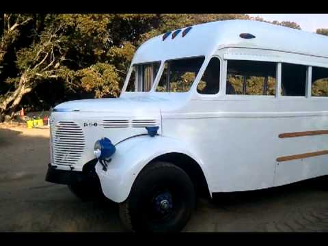 REO bus with paint - YouTube