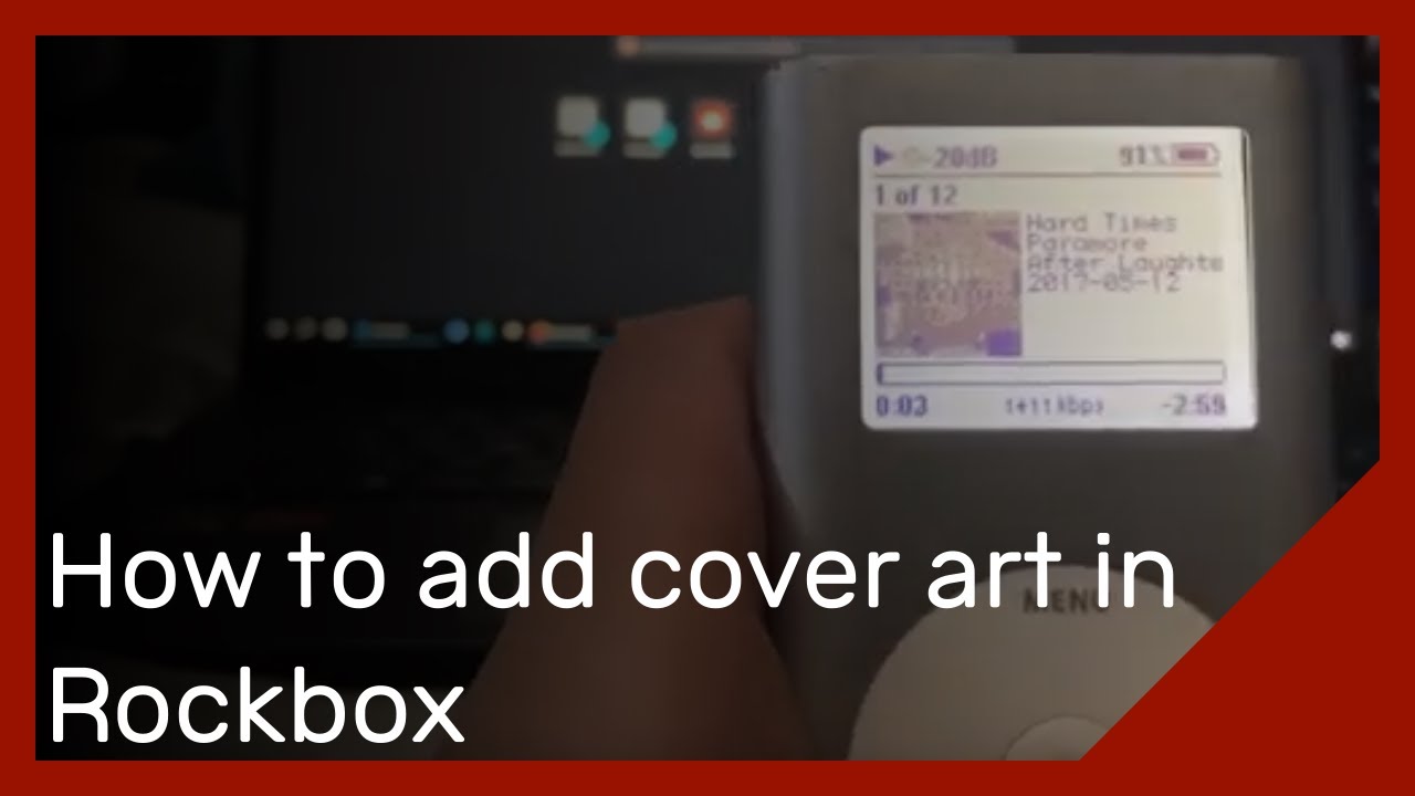 How to add cover art on Rockbox - YouTube