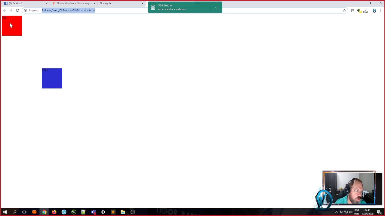 CSS - Criando Div Dinâmica e Menus - YouTube