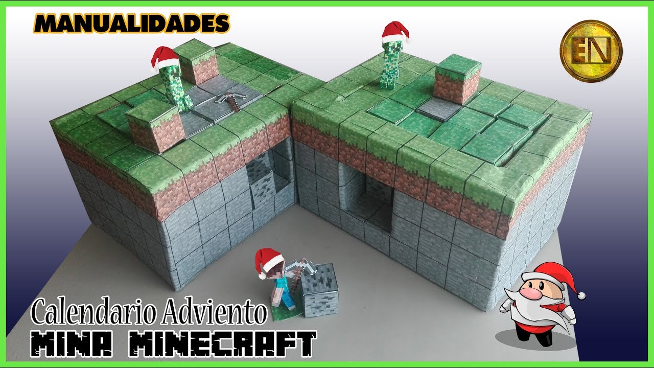 Cómo hacer una cueva minecraft llena de sorpresas - YouTube