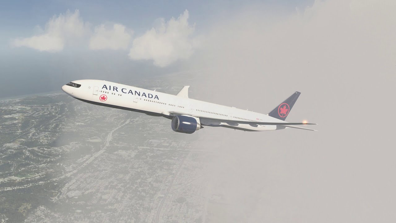 Air Canada Boeing 777 Crashes near San Francisco Airport - YouTube