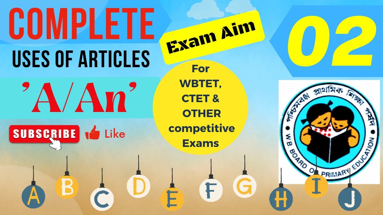 Uses of Articles A, An। Complete use of A, An। Articles A, An , The।# ...