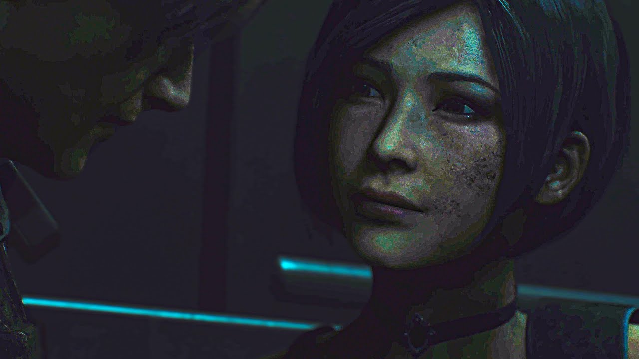 Leon and Ada Kiss Scene - RESIDENT EVIL 2 Remake (4K ULTRA HD) - YouTube