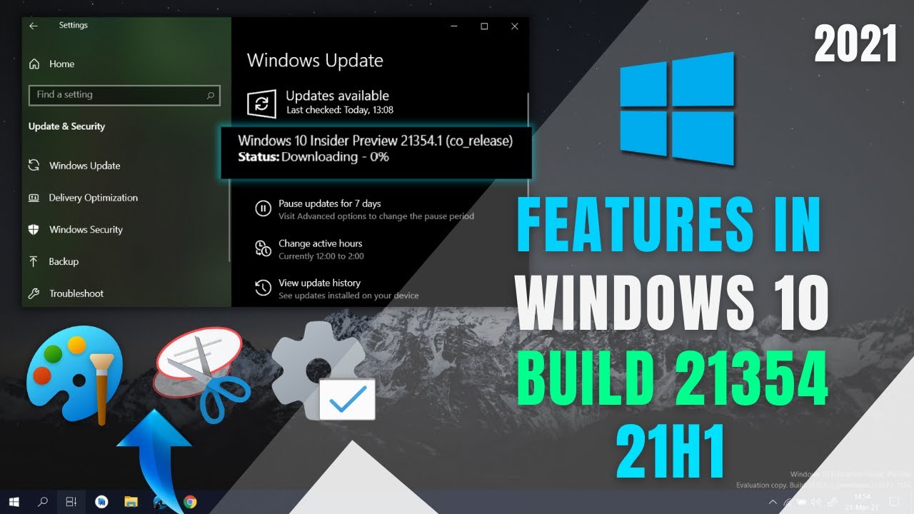 5 New Features in Windows 10 Build 21354 (21H1) Update | Windows 10 New ...