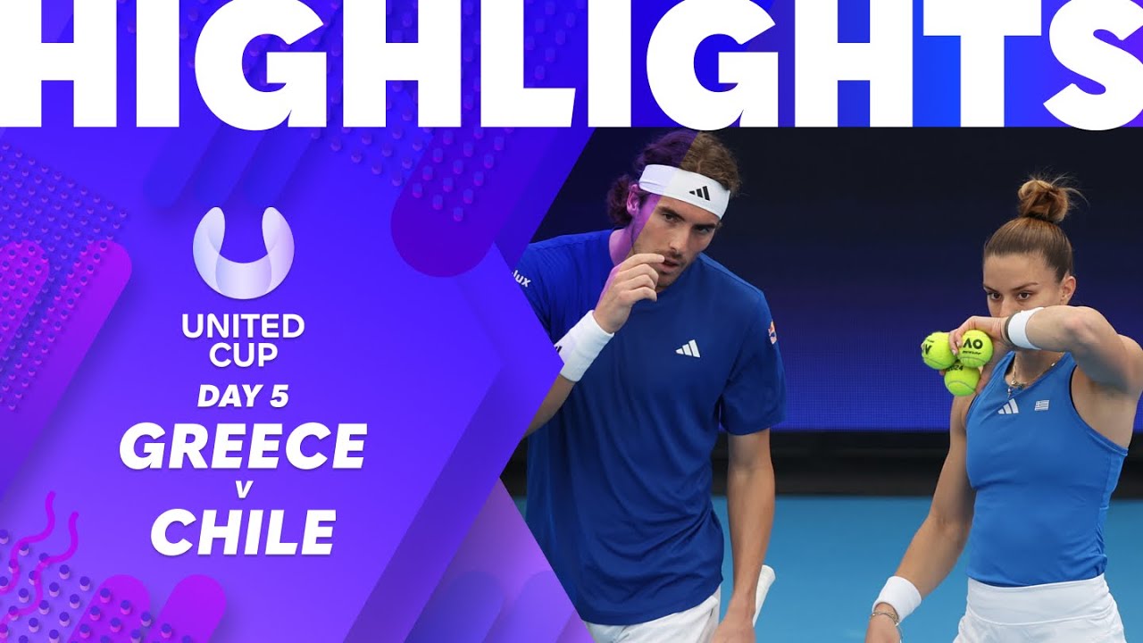 Greece v Chile - United Cup Highlights | Wide World of Sports - YouTube