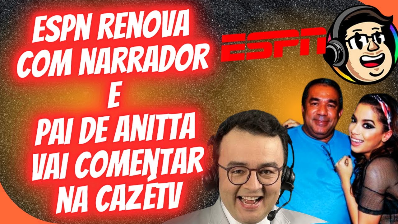 ESPN RENOVA CONTRATO COM ROGÉRIO VAUGHAN. - YouTube