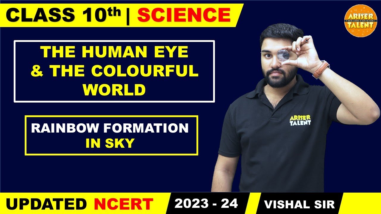 How does rainbow form in the sky? | The Human Eye and the Colorful ...