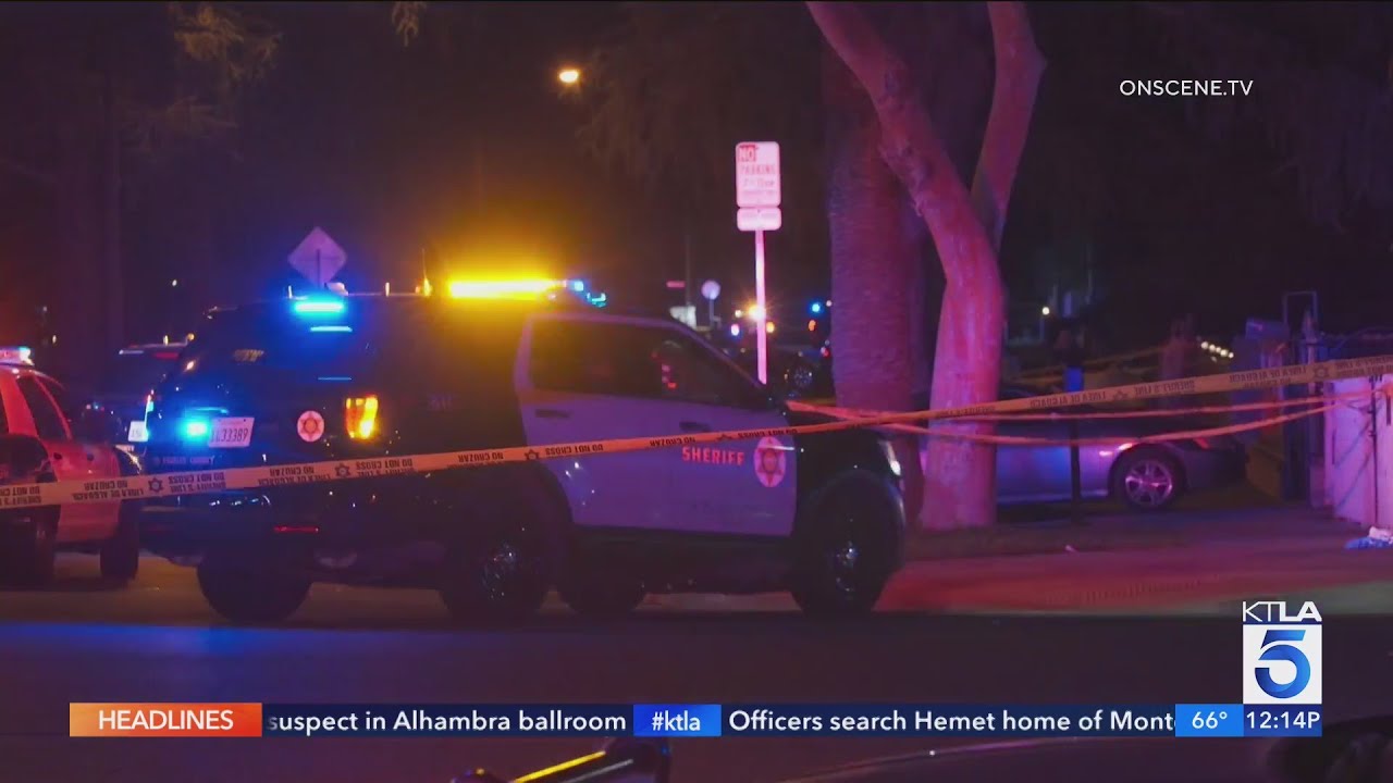 Sheriff's deputies shoot, kill armed man in Altadena: LASD - YouTube