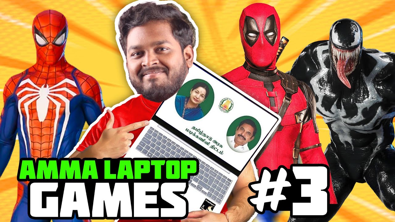 Tamilnadu Government Amma Laptop Games Part - 3 | Amma Laptop Games ...