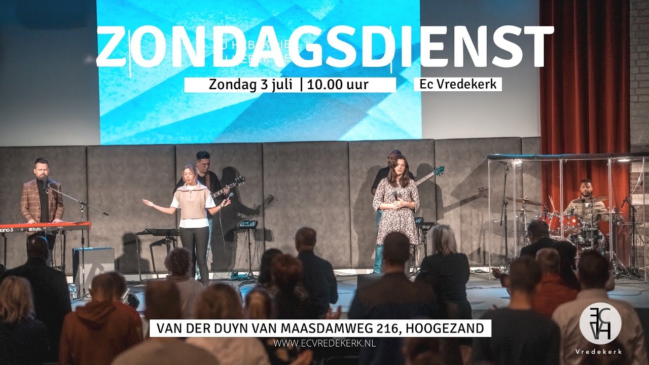 Zondagdienst | Johan Proost | 3 juli 2022 | EC Vredekerk - YouTube