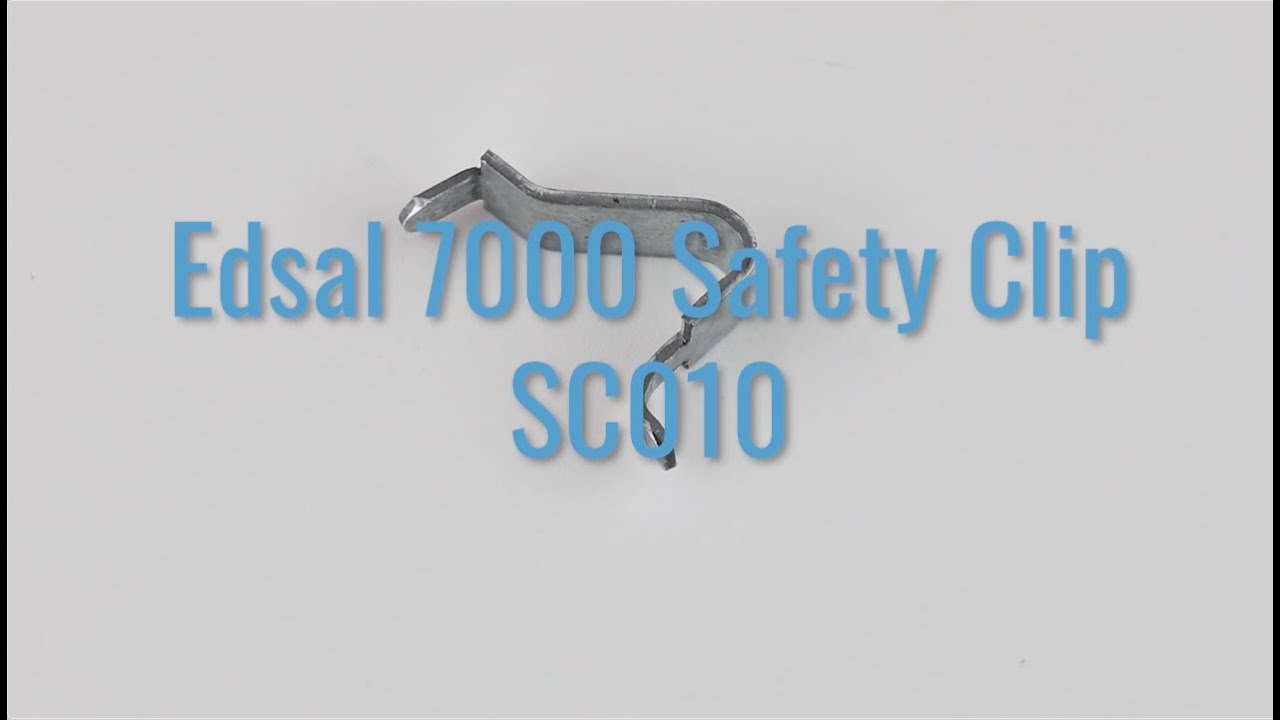 Edsal 7000 Safety Clip - YouTube