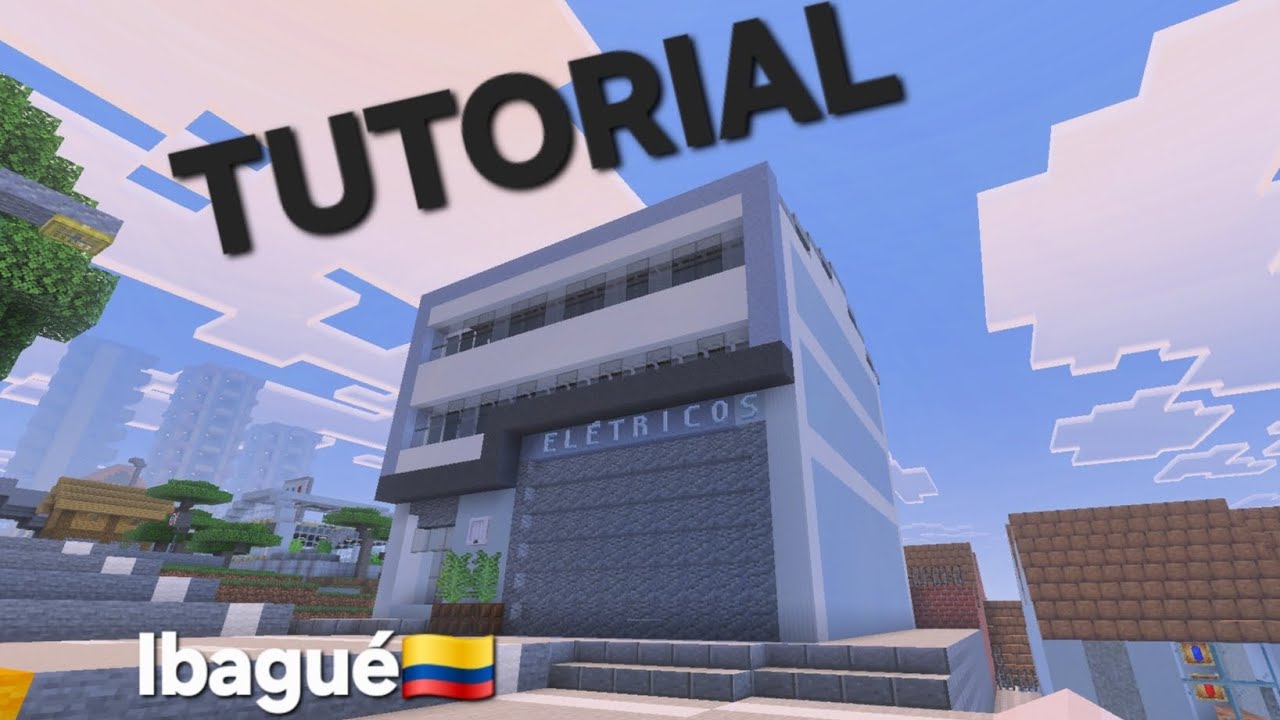 Edificio de google maps en Minecraft ️🇨🇴 - YouTube