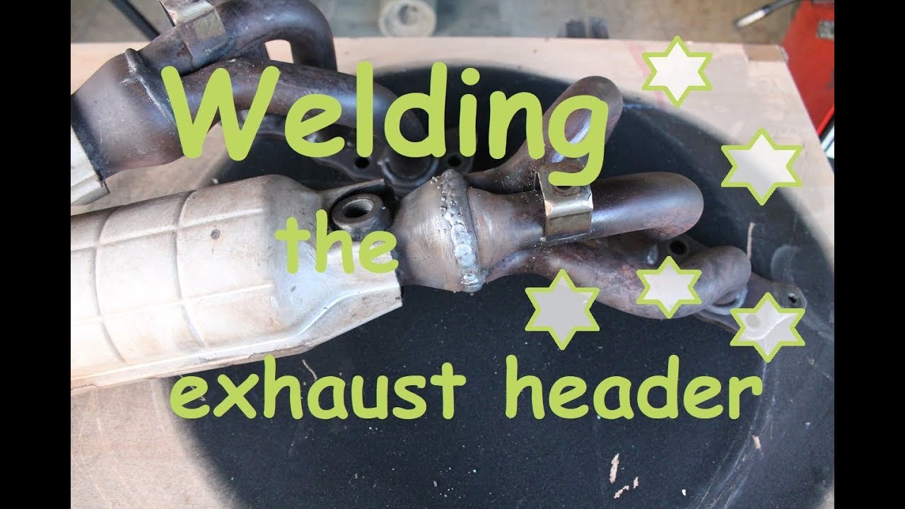 Project Altezza -- Welding my exhaust Header - YouTube