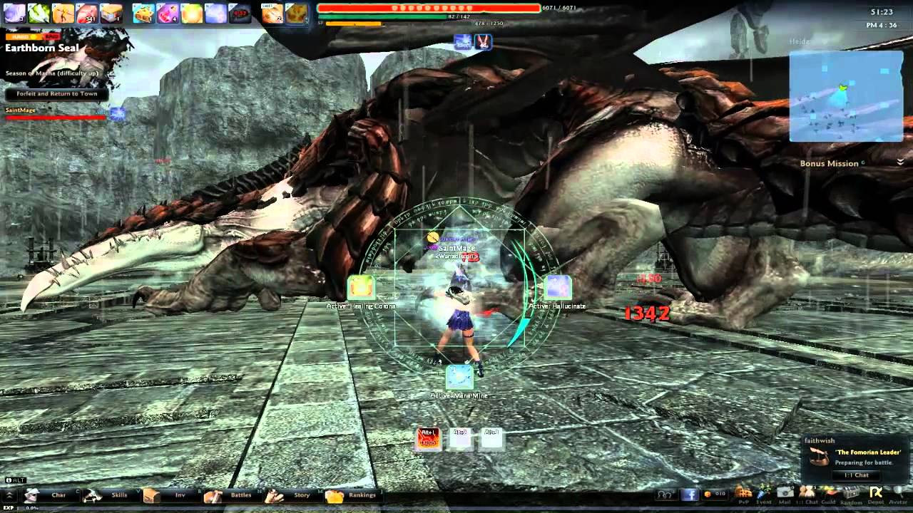 Vindictus: Staff Evie Siglint Solo - YouTube