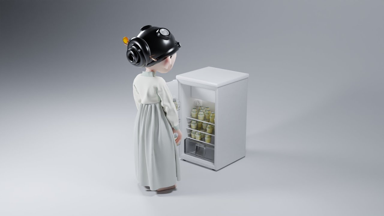 Octoling Hanbok - Blender Splatoon Animation - YouTube