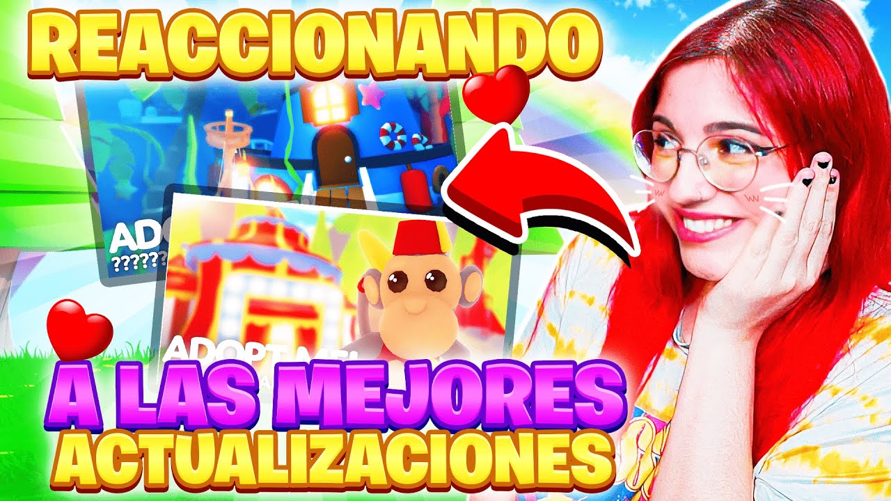 *NUEVO* REACCIONANDO a LAS MEJORES ACTUALIZACIONES de ADOPT ME!! *MUCHA ...
