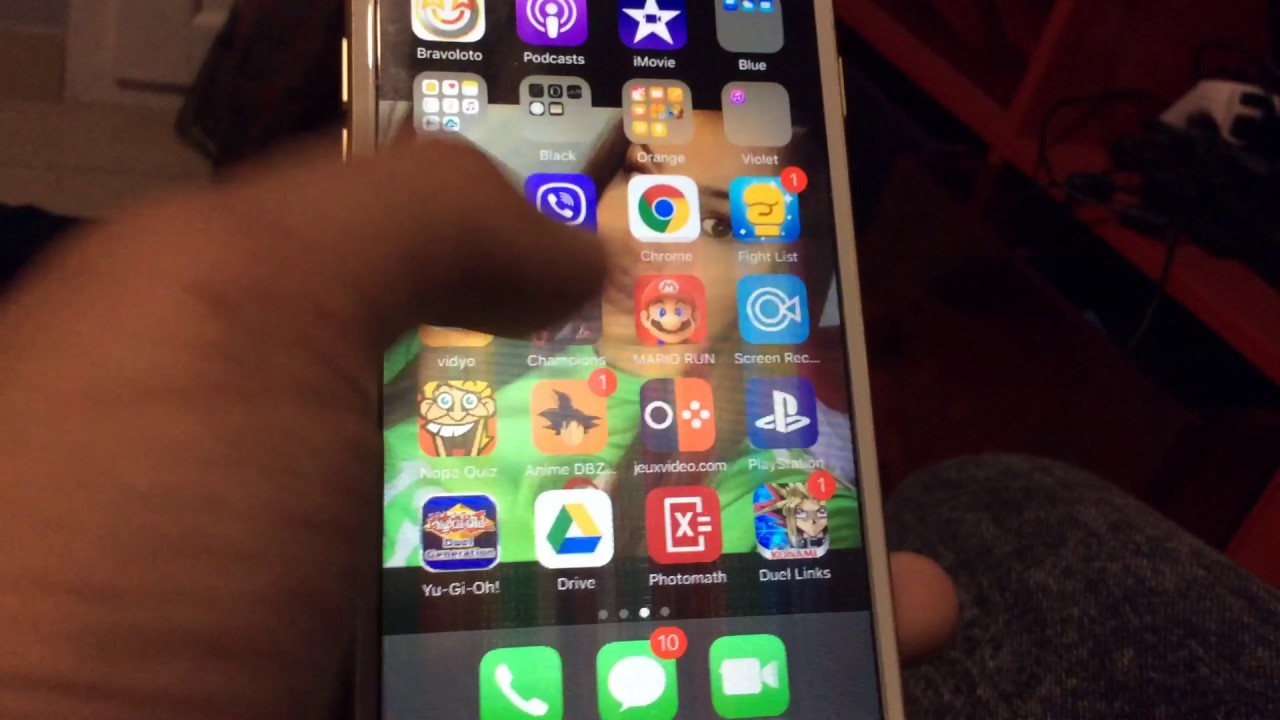 Bug écran iPhone help ! - YouTube