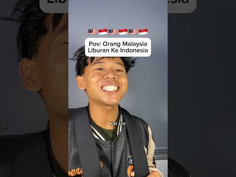 Ketika Orang Malaysia Bertemu Orang Indo🗿☕️