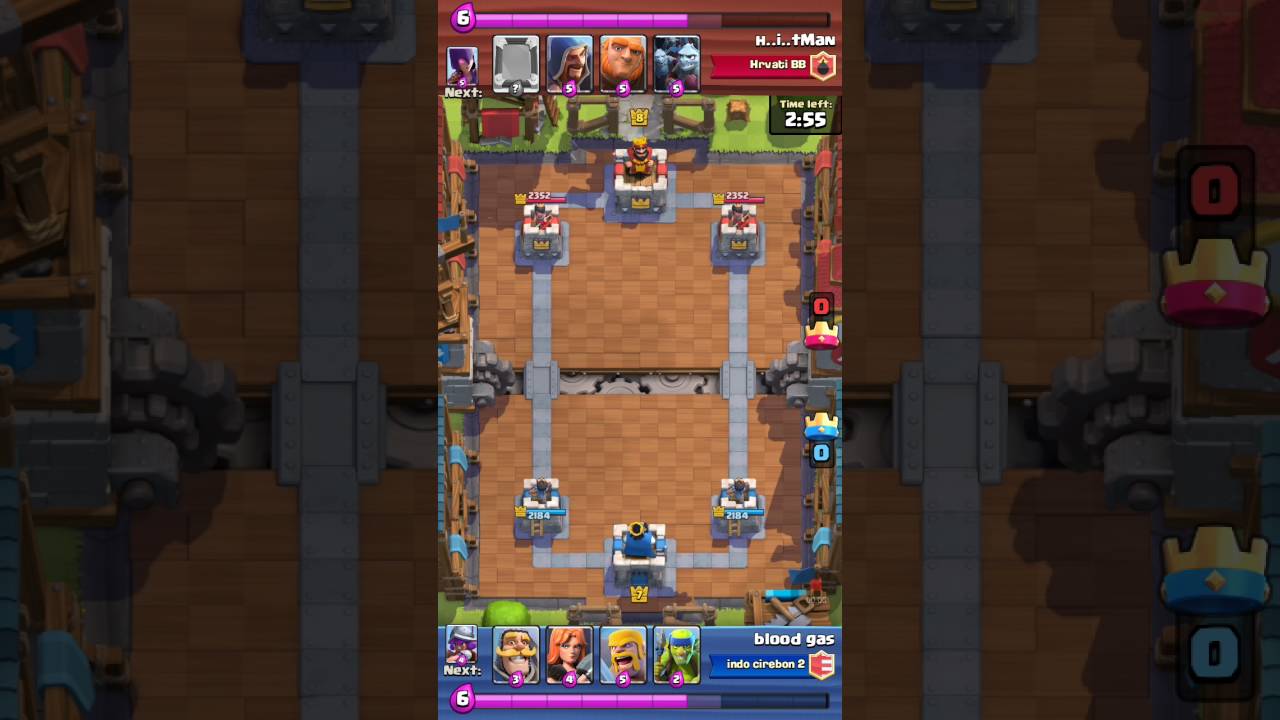 Clash royale battle - YouTube