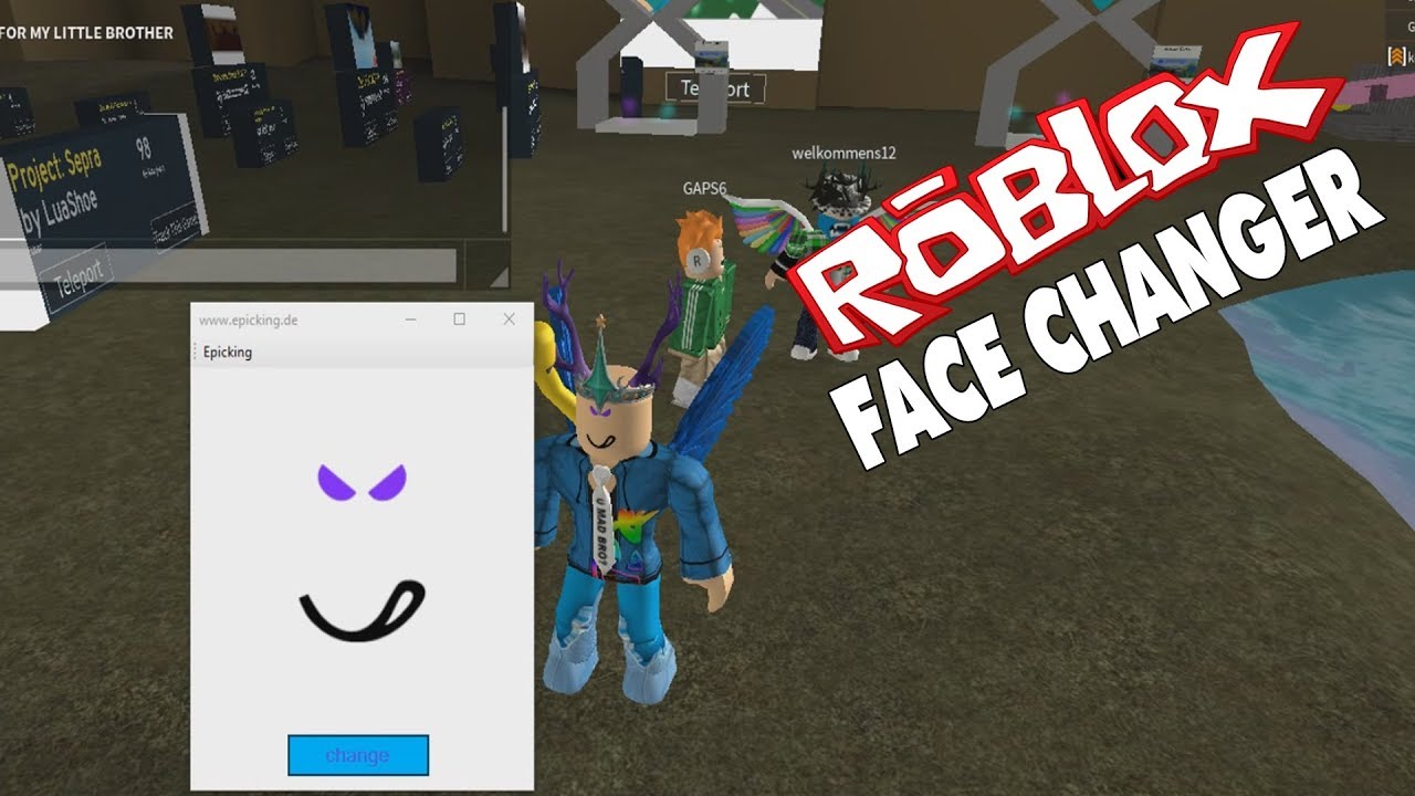 Roblox FaceChanger[Description] - YouTube