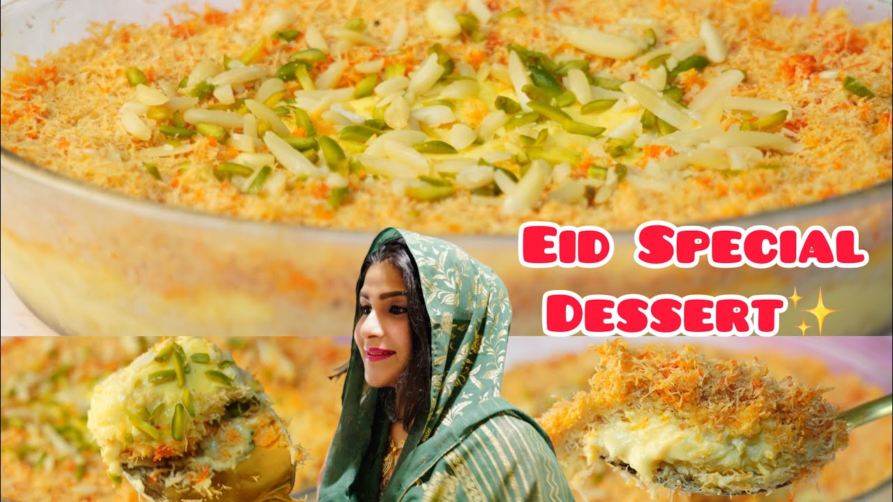 Eid Special Dessert Nawabi Sevai Recipe ~ Easy Custard Dessert 🍮 Eid ...