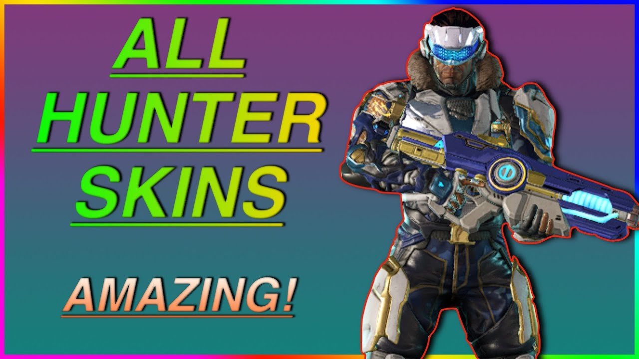 ALL HUNTER SKINS | Crucible Customization | All Hunter Cosmetics - YouTube