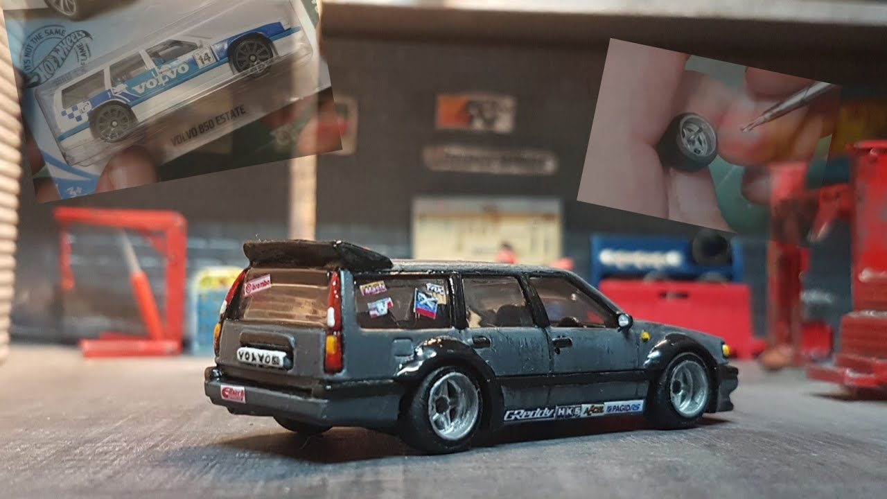 How to make deep-dish rims for your Hotwheels - YouTube