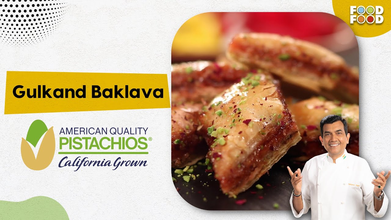 Traditional Meets Modern: Gulkand Baklava Recipe | Gulkand baklava ...