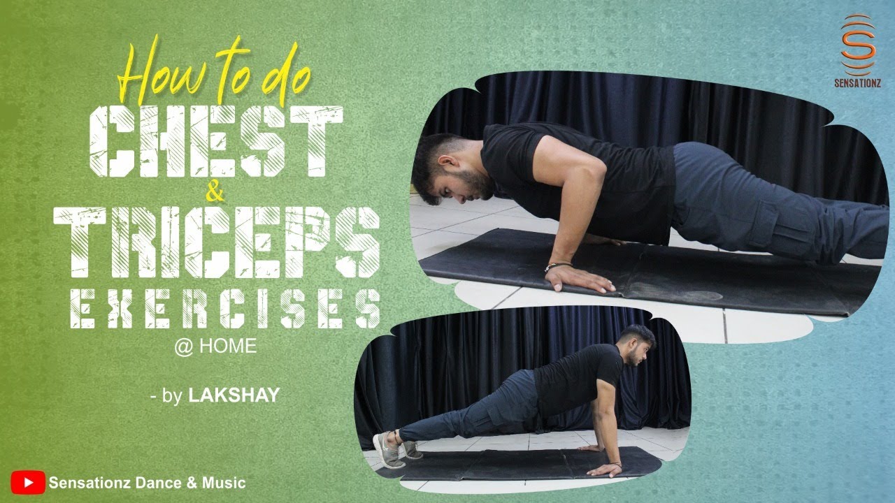 Full Chest workout l How to do chest & Triceps Excersises ...