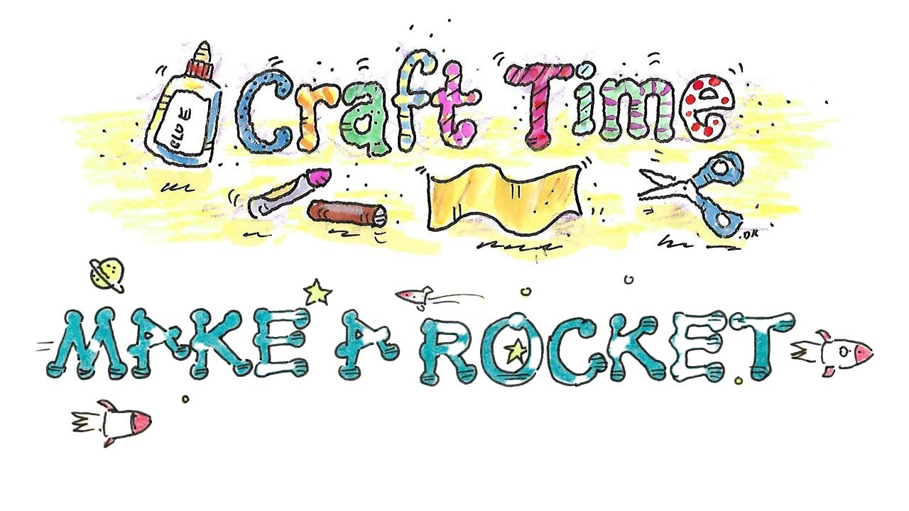 Make a Rocket Craft Activity - YouTube