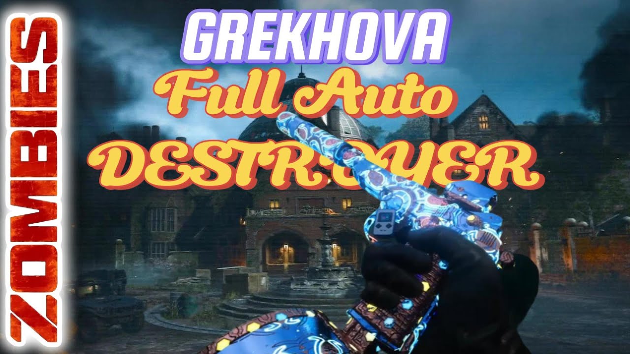 BO6 Zombies - Grekhova, FULL AUTO DESTROYER! (Chill Commentary) - YouTube