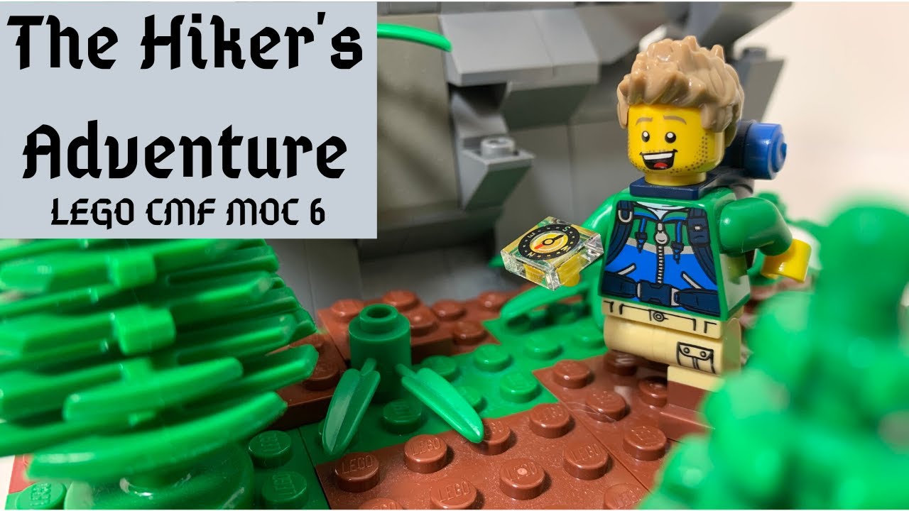 The Hiker's Adventure! LEGO CMF MOC #6 - YouTube