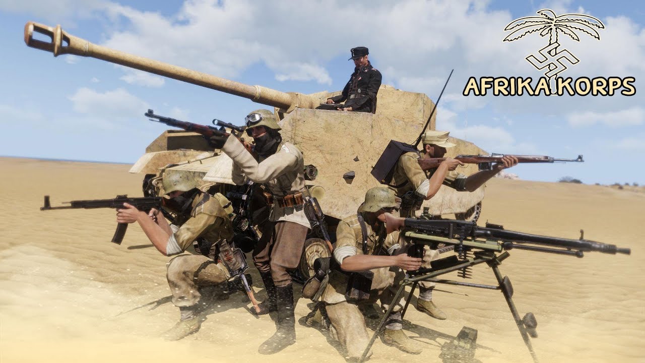 สมรภูมิหอกแห่งโชคชะตา - Afrika Korps - YouTube