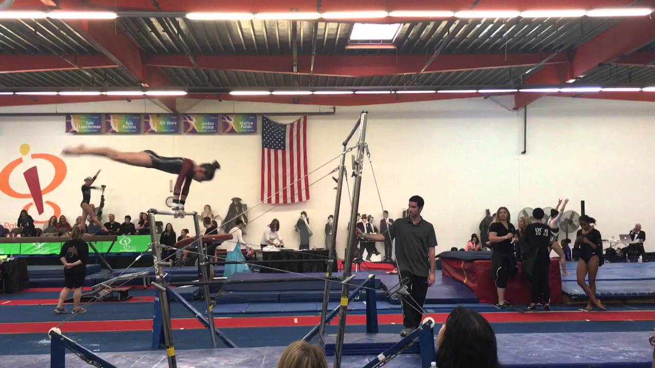 Kyla Larson Level 7 Bars - YouTube
